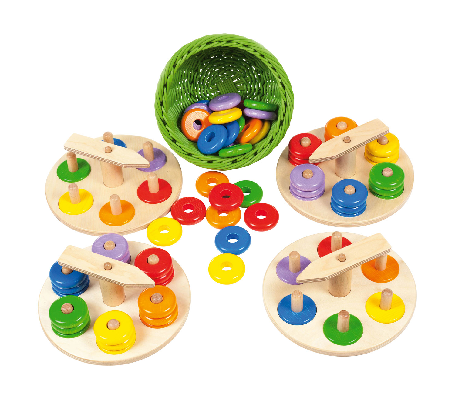 Zeiger Steckspiel Set